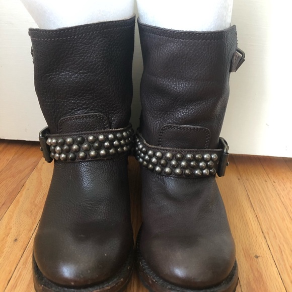 Ash | Shoes | Ash Vicious Studded Motobiker Boots 75 | Poshmark